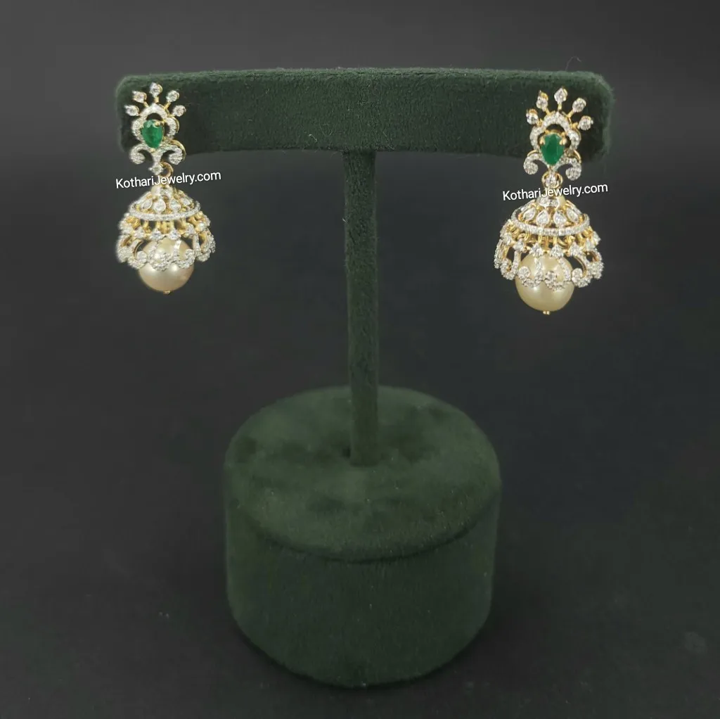 Diamond buttalu earrings store